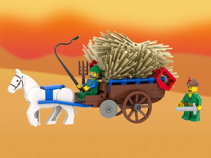 Crusader's Cart Redesign from BrickLink Studio [BrickLink]