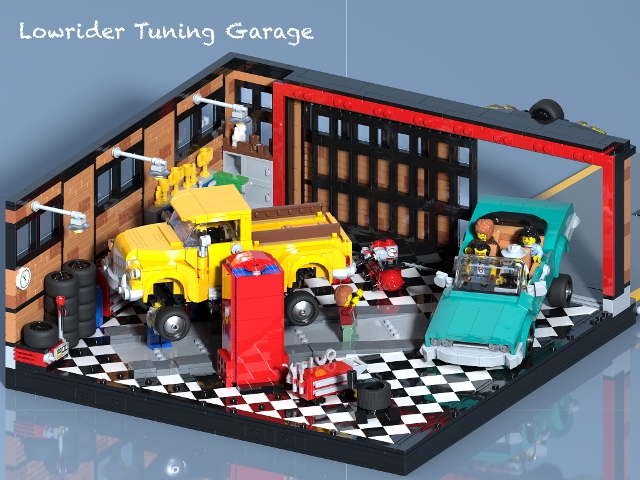 [Lowrider Tuning Garage] [BrickLink]