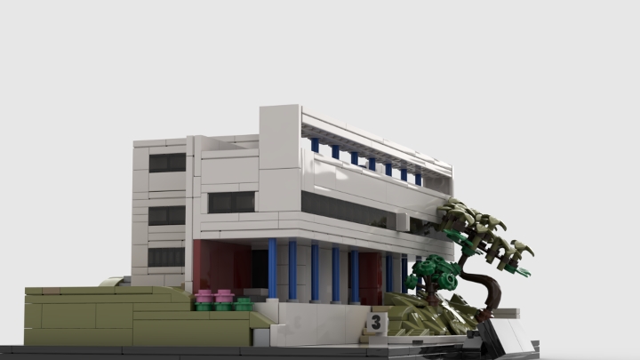 weissenhof-museum at house le Corbusier from BrickLink Studio [BrickLink]