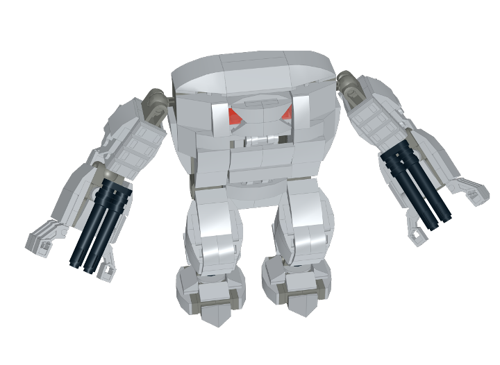 Armored mech from BrickLink Studio [BrickLink]
