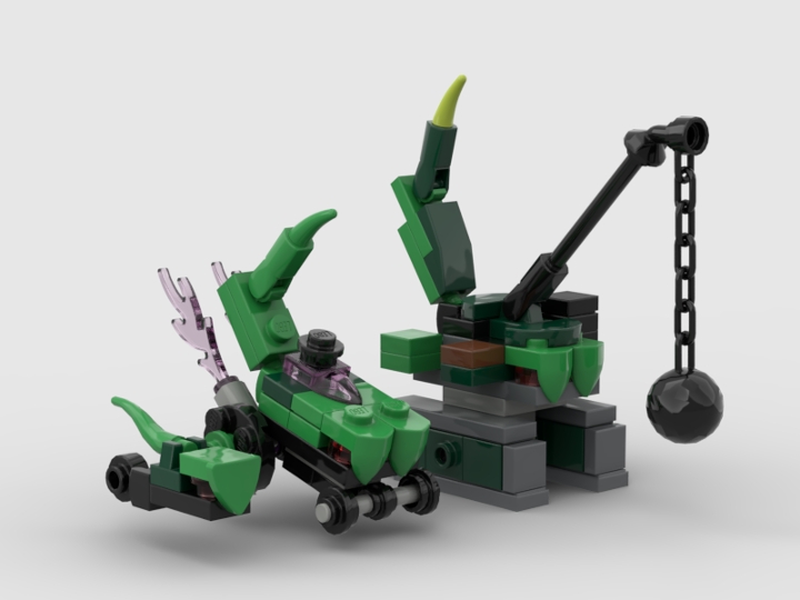ninjago serpentine vehicles mini version from BrickLink Studio [BrickLink]