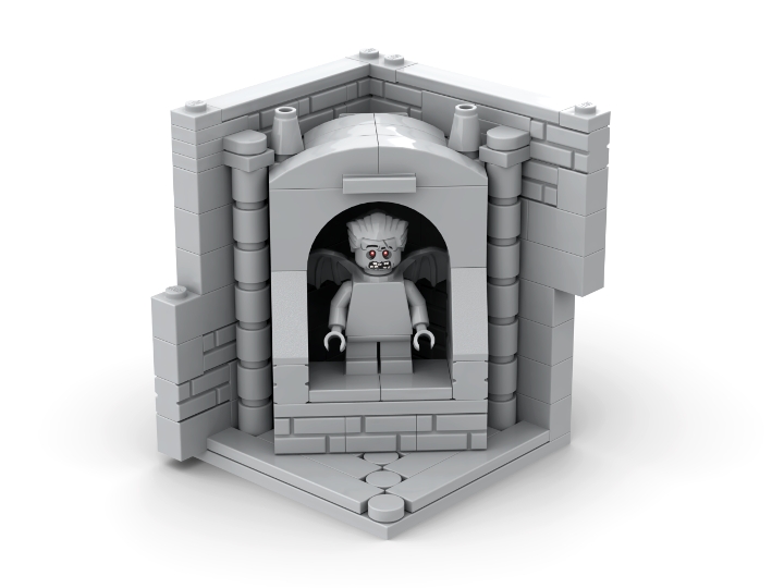 Gargoyle from BrickLink Studio [BrickLink]