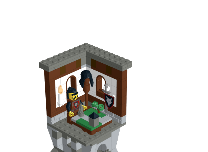 habitat wolf from BrickLink Studio [BrickLink]