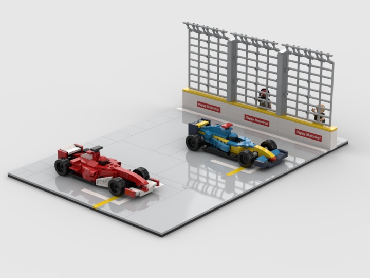 2005 F1 GRID V.2 from BrickLink Studio [BrickLink]