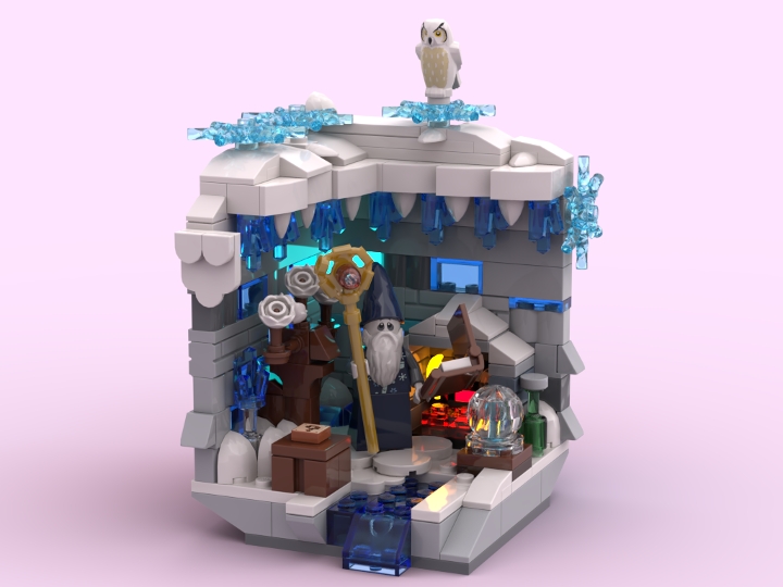 The Snow Wizard from BrickLink Studio [BrickLink]