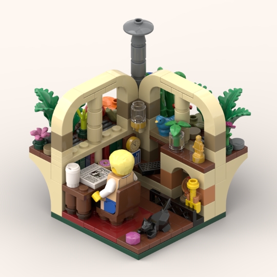 Subterranean Room from BrickLink Studio [BrickLink]
