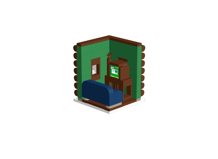 winter house_ from BrickLink Studio [BrickLink]