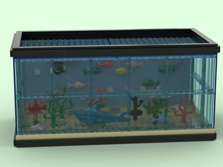 Aquarium from BrickLink Studio [BrickLink]