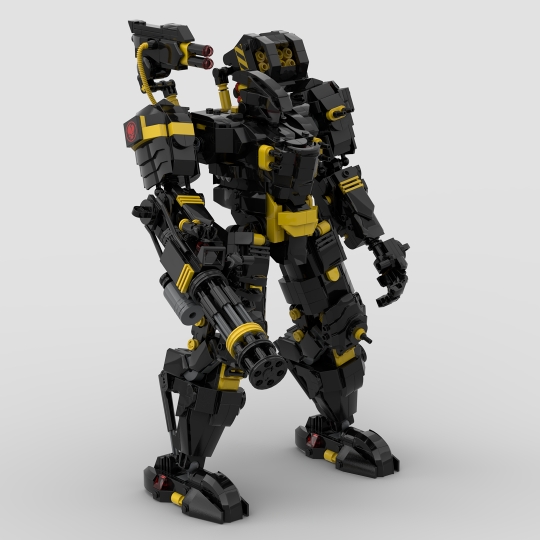 Armored Mech from BrickLink Studio [BrickLink]