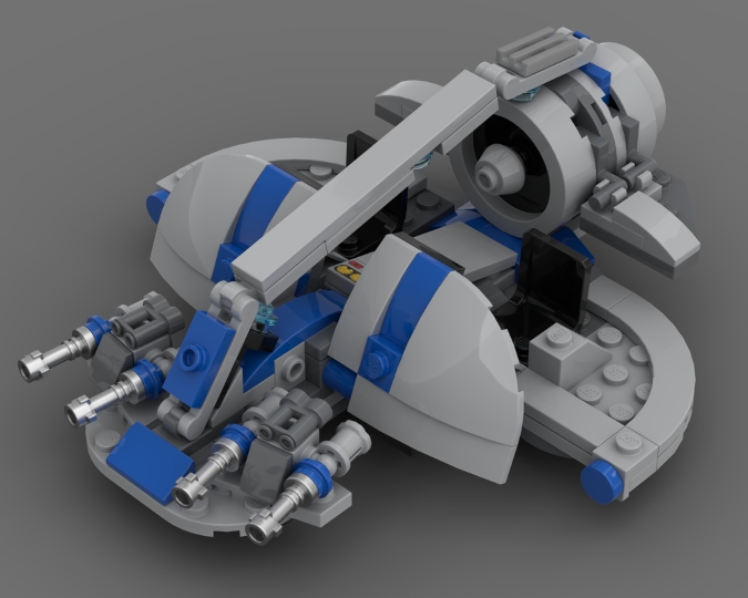 Infantry Support Platform from BrickLink Studio [BrickLink]