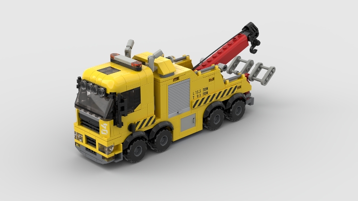 MAN TGS Tow Truck 6-stude LEGO MOC by 2mkGarage from BrickLink Studio ...