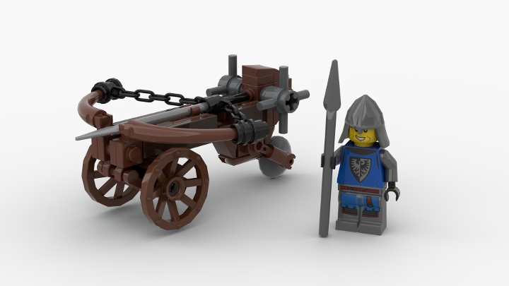 Medieval Ballista from BrickLink Studio [BrickLink]