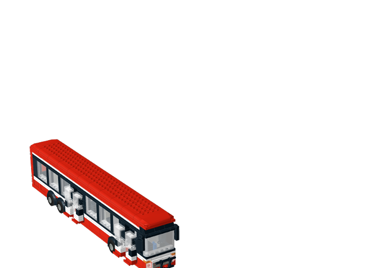 TTC-inspired Express Bus from BrickLink Studio [BrickLink]