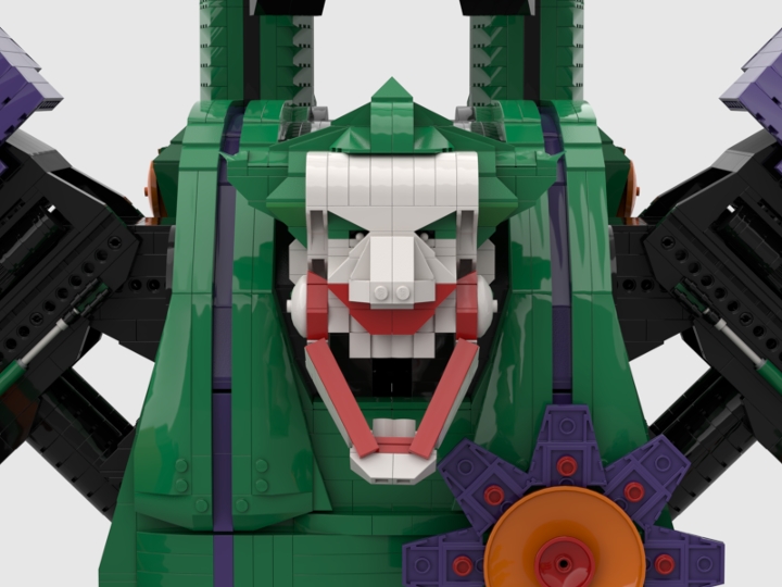 Joker Mech from LEGO Batman 2 from BrickLink Studio [BrickLink]