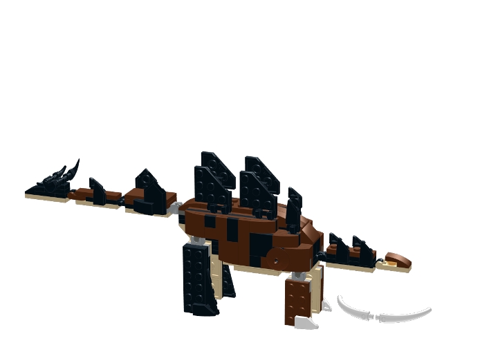 stegosaurus from BrickLink Studio [BrickLink]
