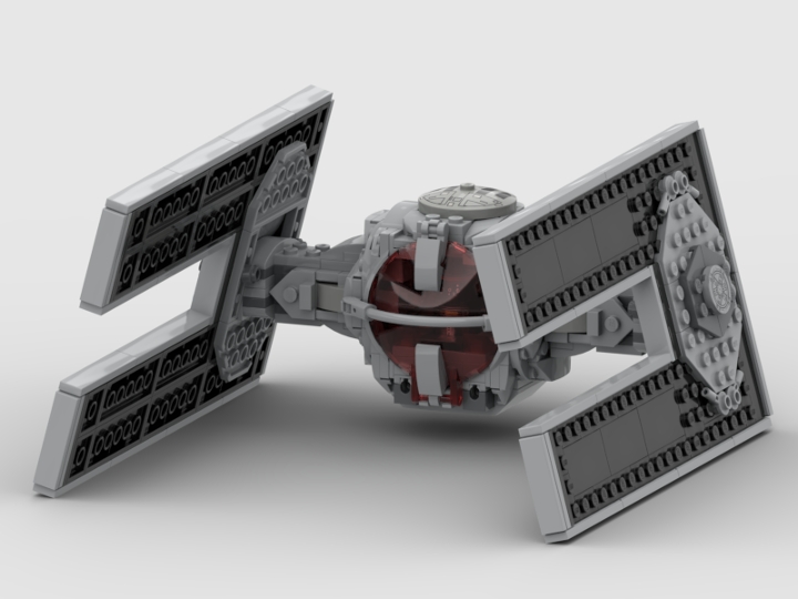 Tie /D - Droid v2 from BrickLink Studio [BrickLink]