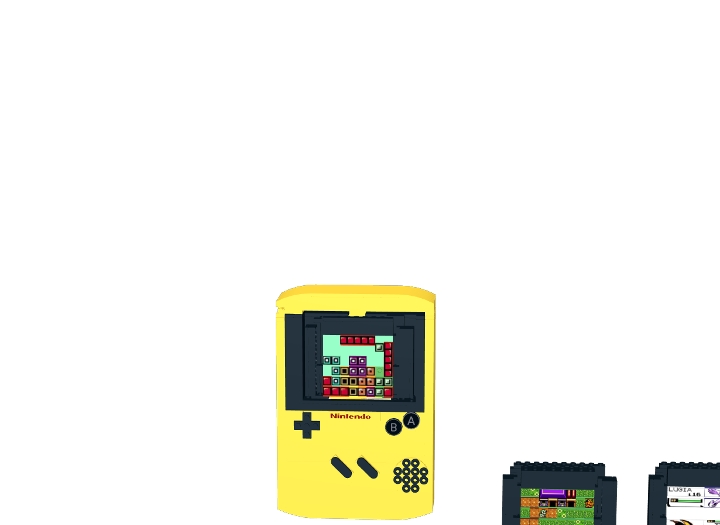 Gameboy Color from BrickLink Studio [BrickLink]