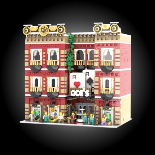 Downtown Casino & Hotel from BrickLink Studio [BrickLink]