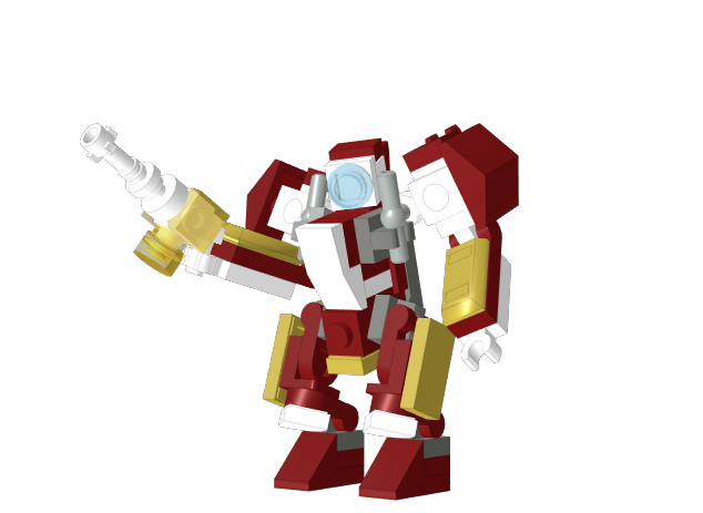 Royal Guards Men Mech from BrickLink Studio [BrickLink]