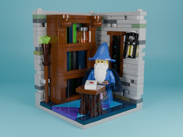 Wizard Study from BrickLink Studio [BrickLink]