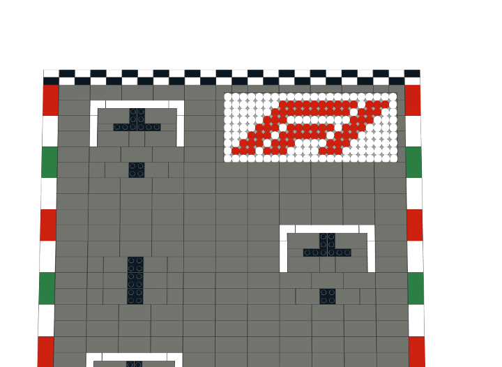Formula One - Starting grid for 10 F1 cars + Safety Car from BrickLink ...