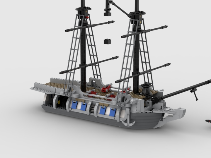skull eye's schooner unfinished remake 4th iteration from BrickLink ...