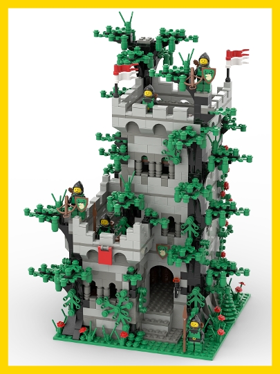 Forestmen's Watchtower from BrickLink Studio [BrickLink]