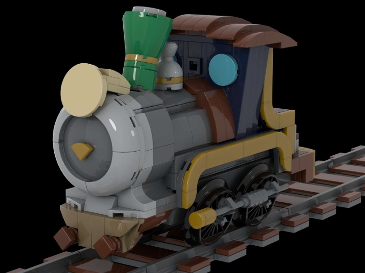Spirit Train Final Ver 1.1 from BrickLink Studio [BrickLink]