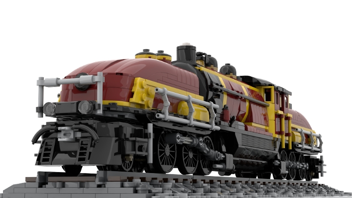 The Maroon Monarch from BrickLink Studio [BrickLink]