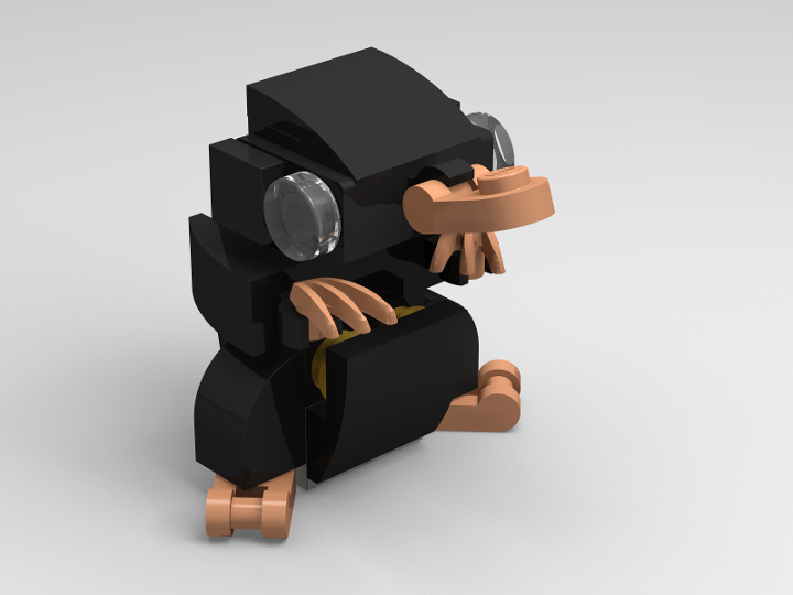 Niffler from BrickLink Studio [BrickLink]