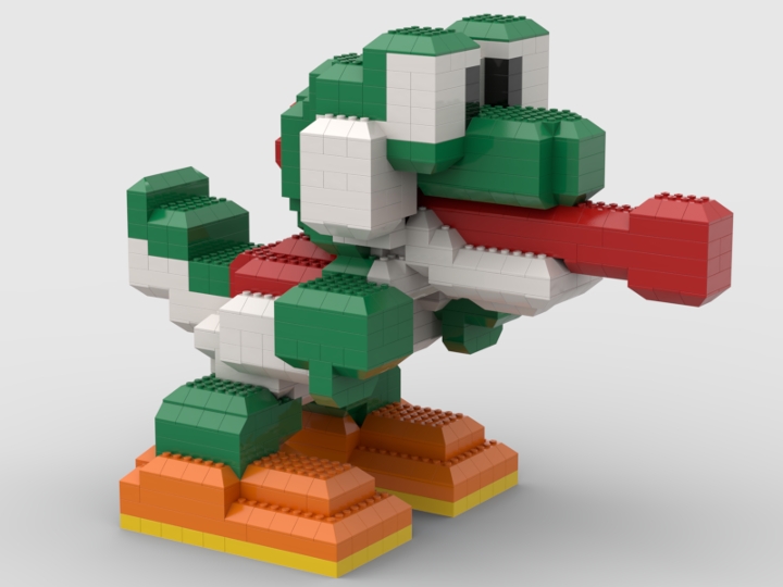 Yoshi from BrickLink Studio [BrickLink]