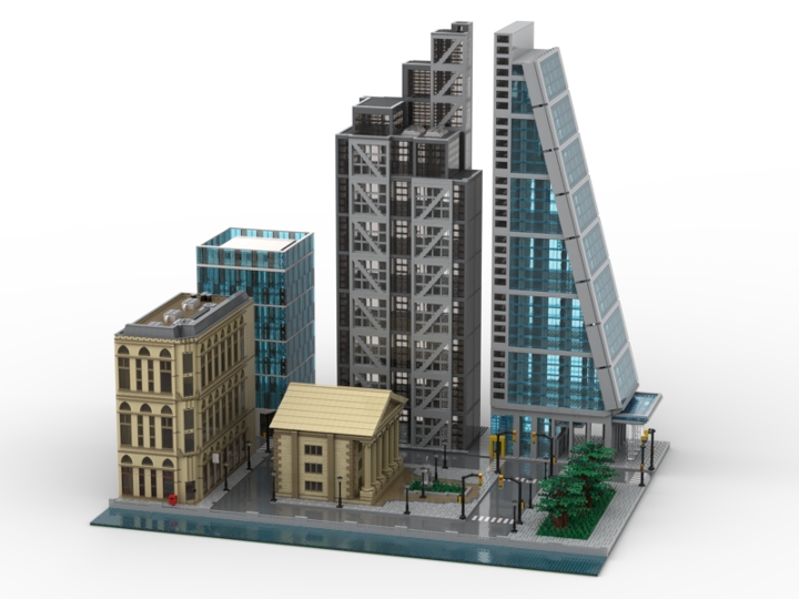 City of London In LEGO from BrickLink Studio [BrickLink]
