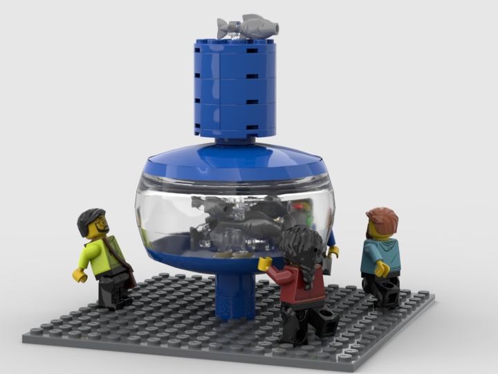 fish rotate tank from BrickLink Studio [BrickLink]