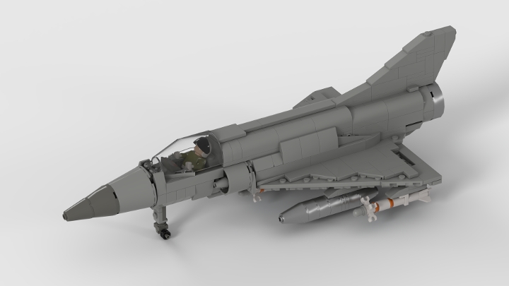 Mirage 3 Fighter from BrickLink Studio [BrickLink]