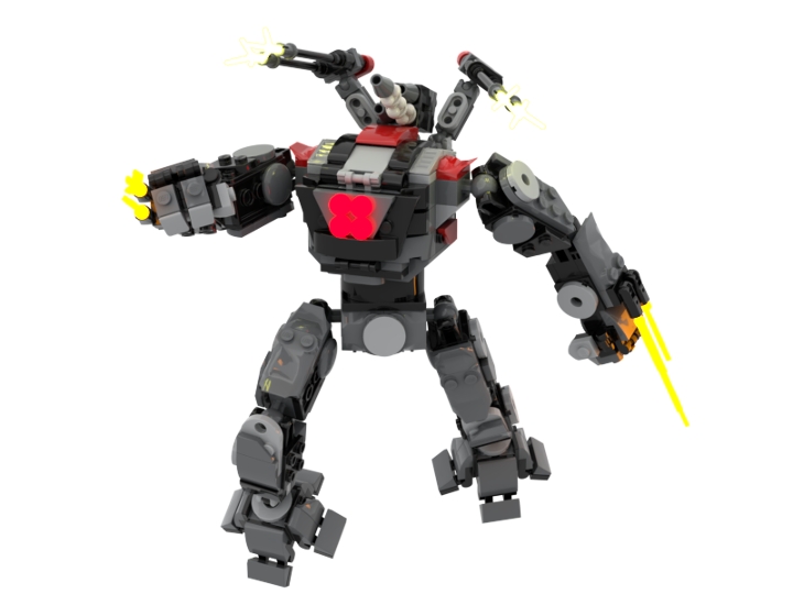 REX-473 "Chief" Mech from BrickLink Studio [BrickLink]