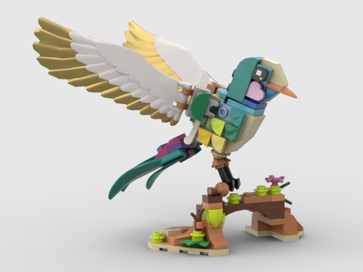 Hummingbird from BrickLink Studio [BrickLink]