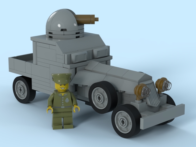 Armored Vehicle from BrickLink Studio [BrickLink]