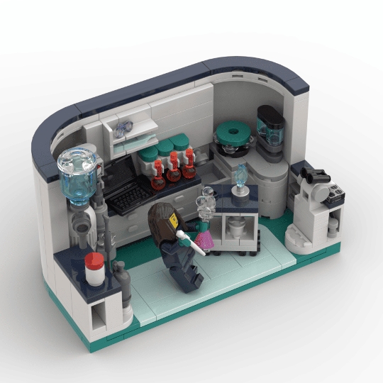 Bio Chemistry Lab from BrickLink Studio [BrickLink]