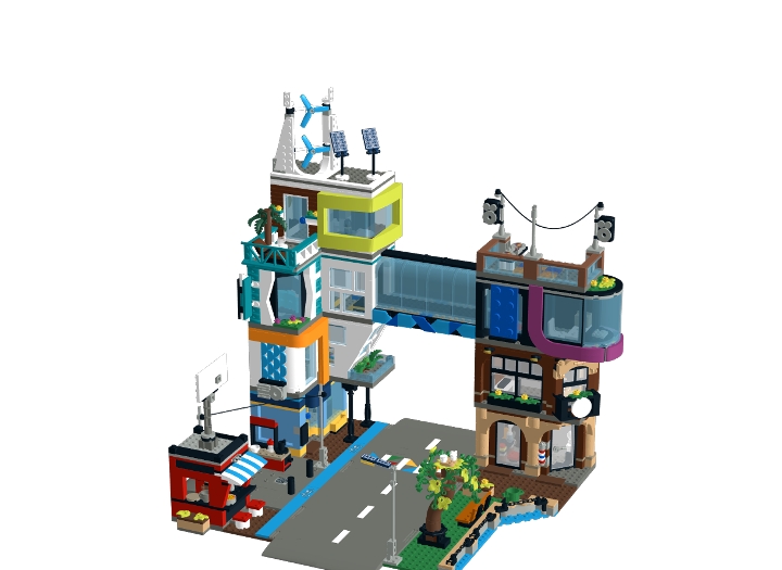 City Downtown from BrickLink Studio [BrickLink]