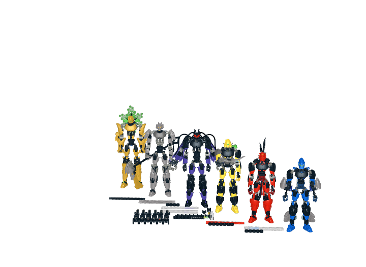 Hero Factory Remodels from BrickLink Studio [BrickLink]