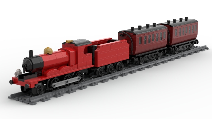 James the Red Engine from BrickLink Studio [BrickLink]