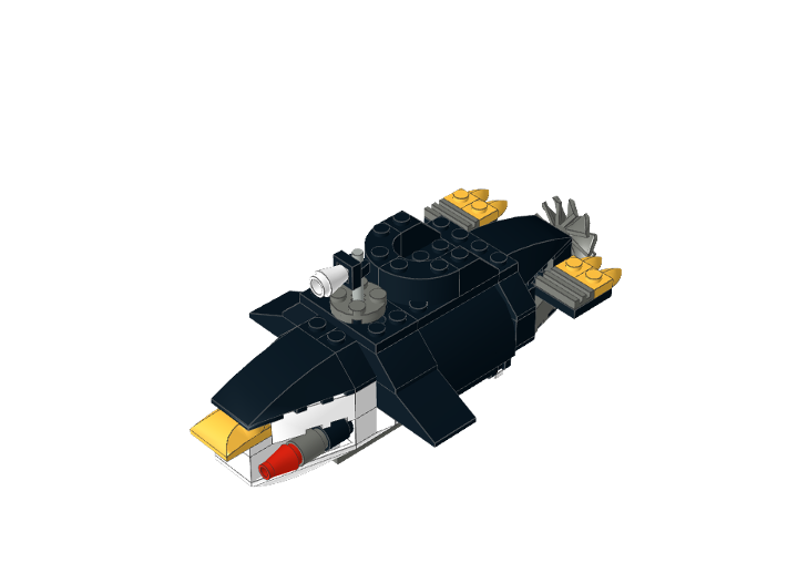 Penguin Submarine MOD (lite version) from BrickLink Studio [BrickLink]