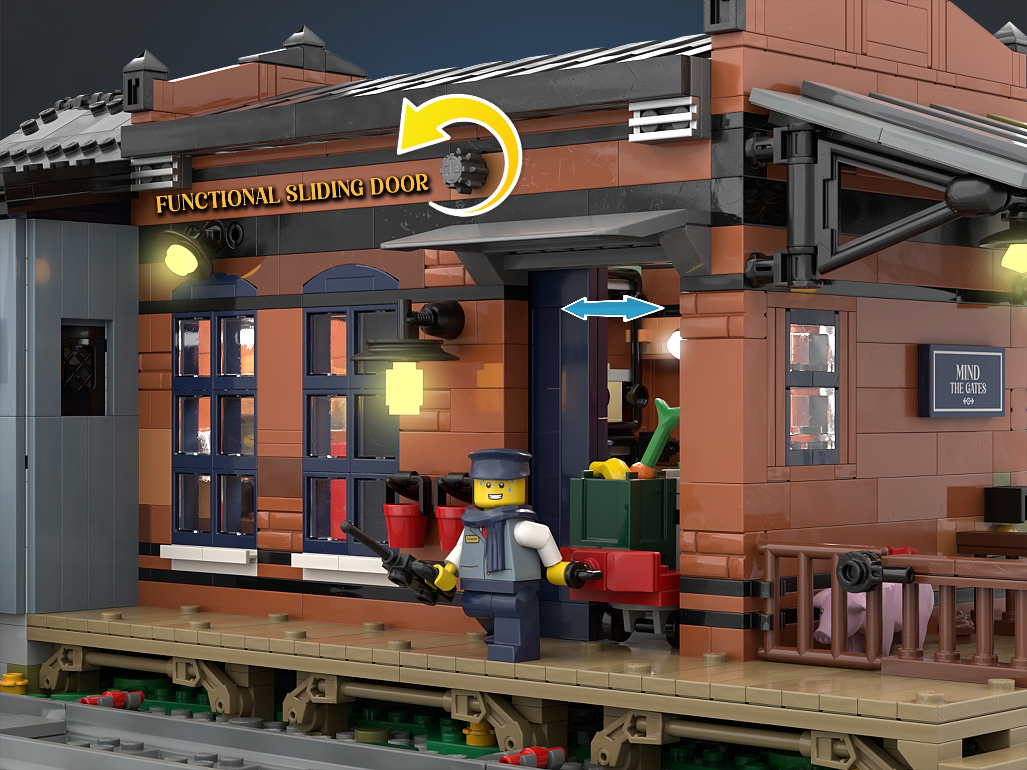 [WOODBRICK FREIGHT DEPOT] [BrickLink]