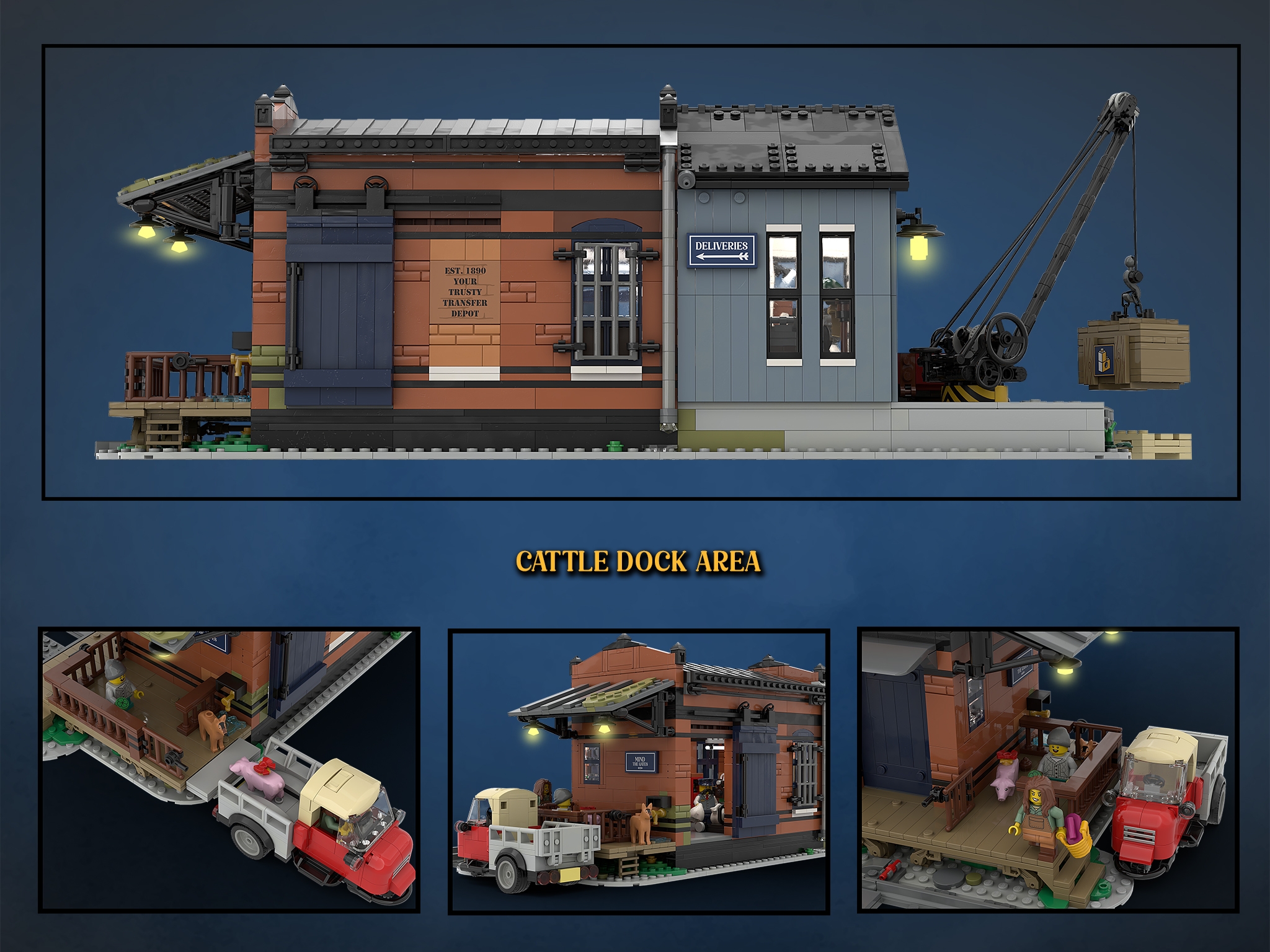 [WOODBRICK FREIGHT DEPOT] [BrickLink]