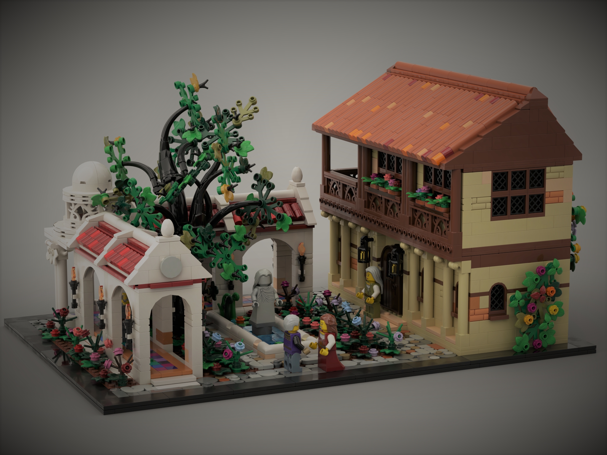[Ancient Roman Villa] [BrickLink]