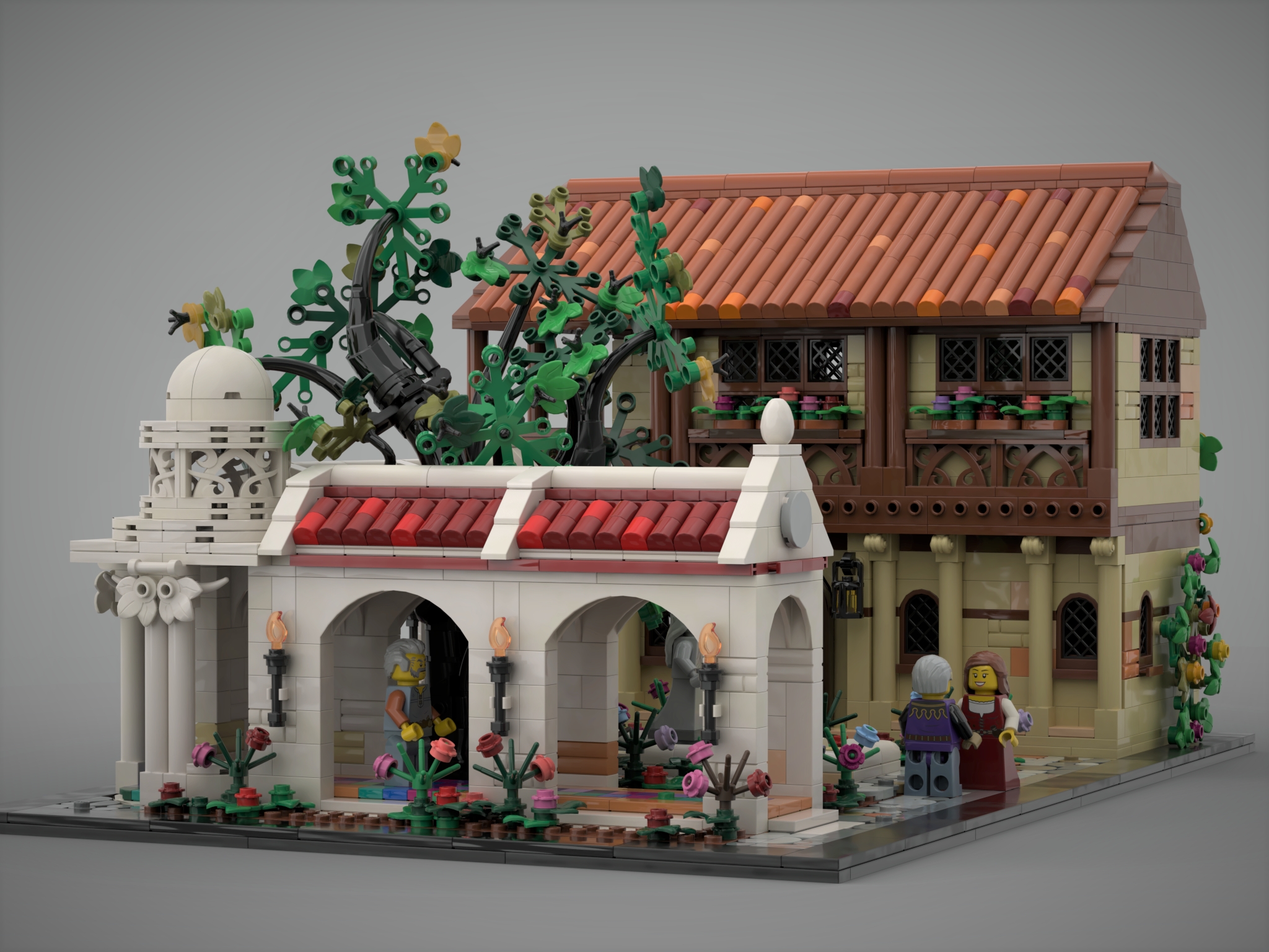 [Ancient Roman Villa] [BrickLink]