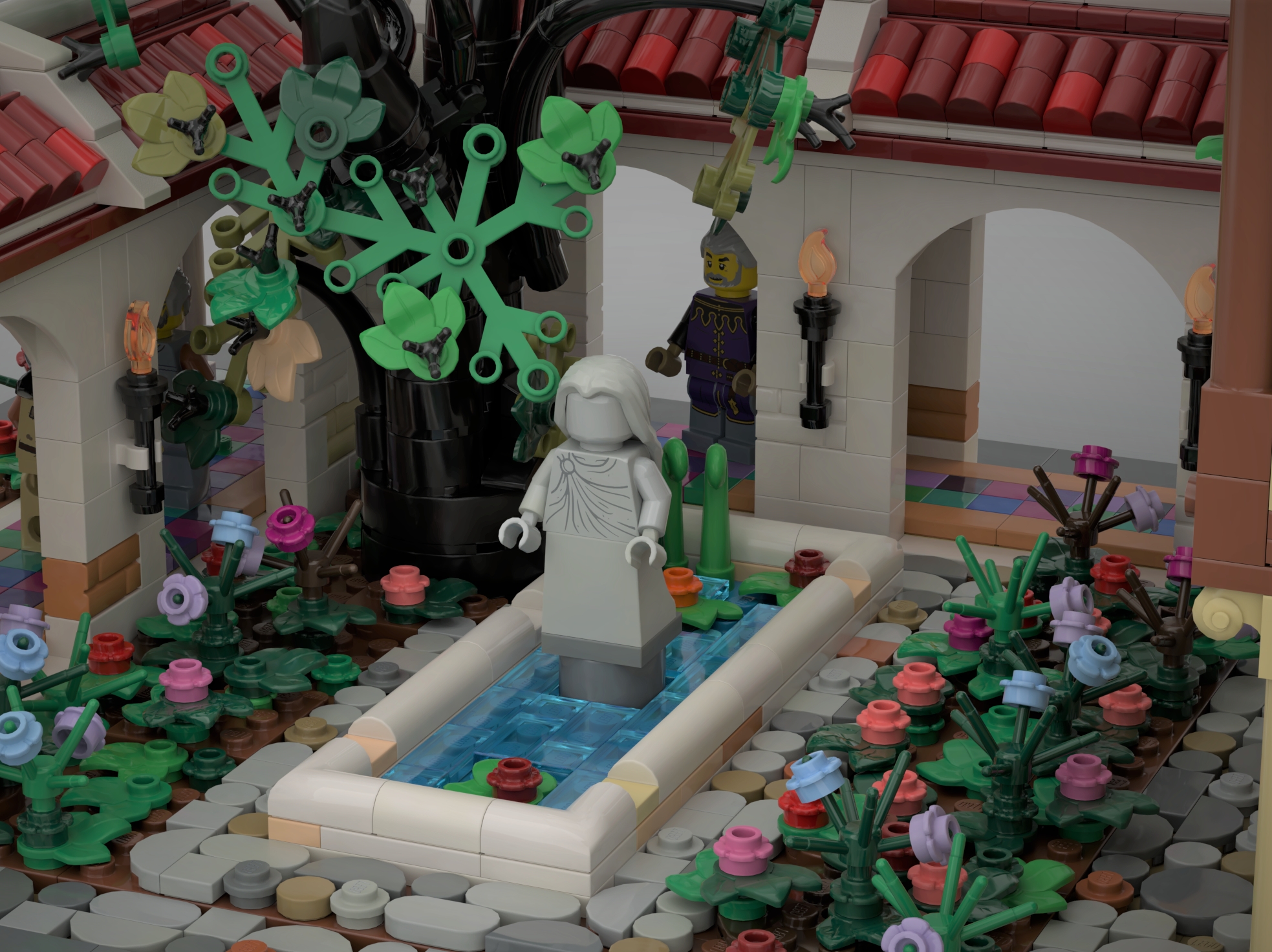 [Ancient Roman Villa] [BrickLink]