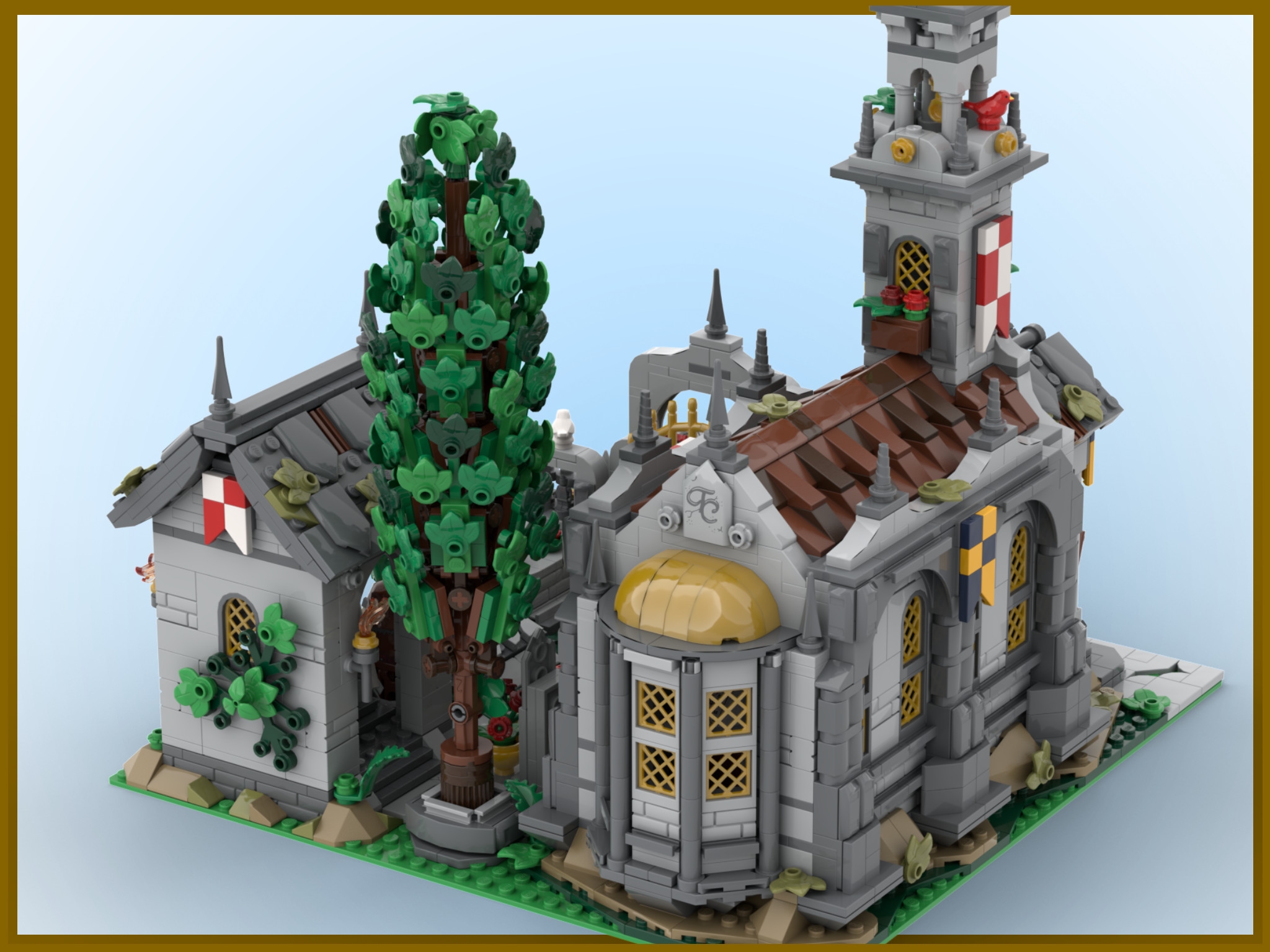 [Chapel and crypt] [BrickLink]