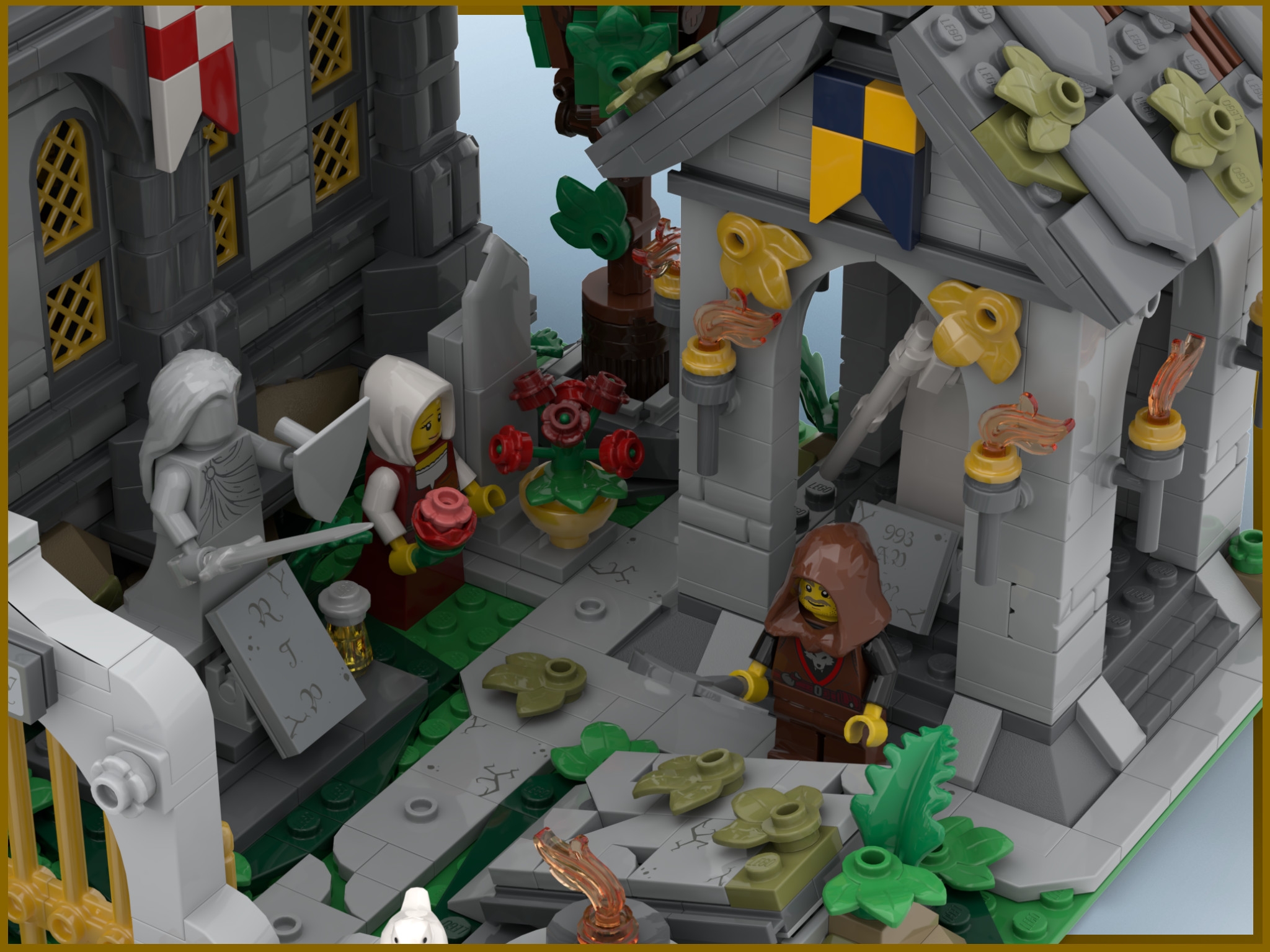 [Chapel and crypt] [BrickLink]