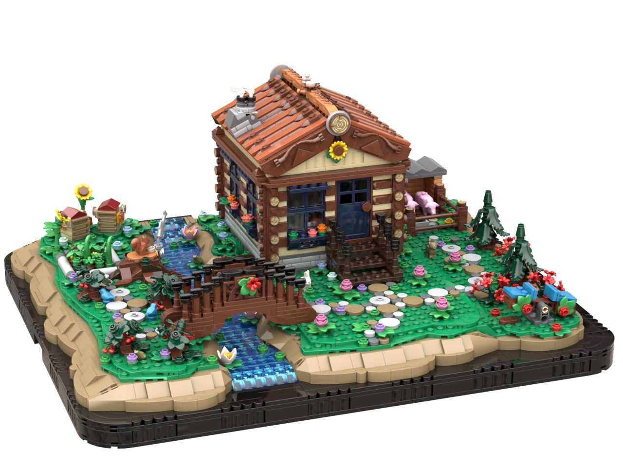 [The Creek Cabin] [BrickLink]